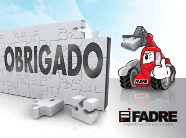 Obrigado! – Fadre